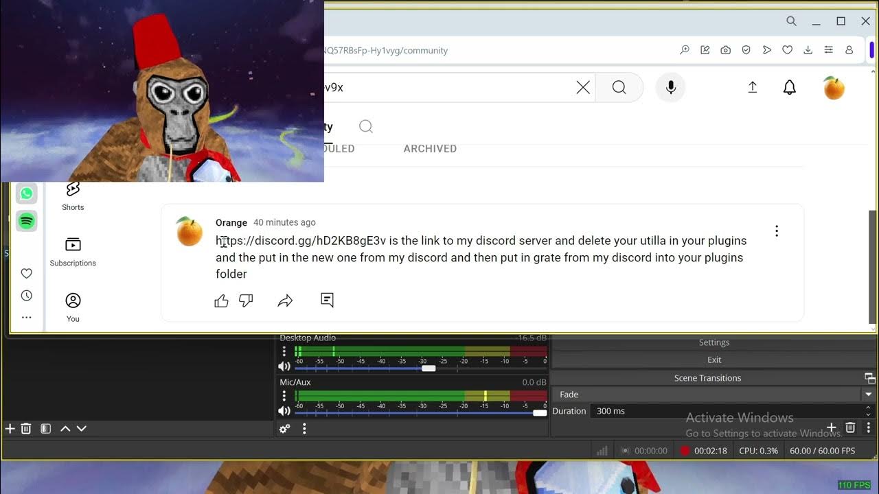 how to get grate mod menu - YouTube