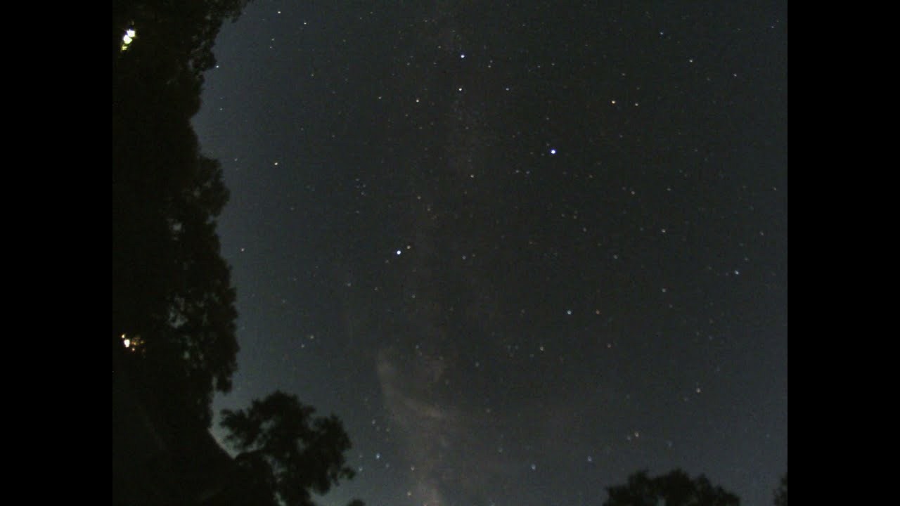Milky Way over Oakhurst Ca (Bortle 4) - YouTube