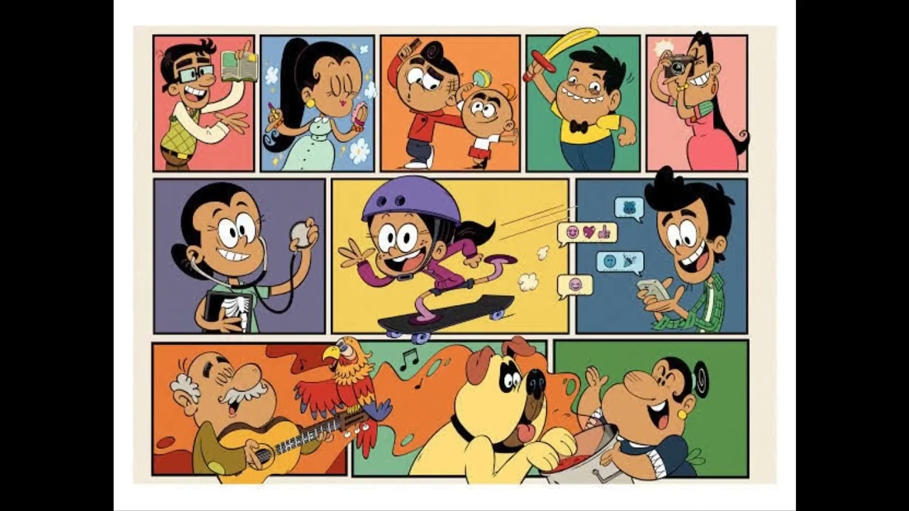 The loud house VS Los casagrandes - YouTube
