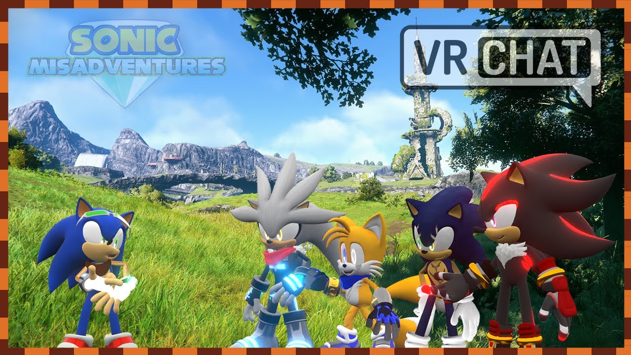 Sonic VRChat Misadventures | Legacy Cast Encounters the Multiverse Cast ...