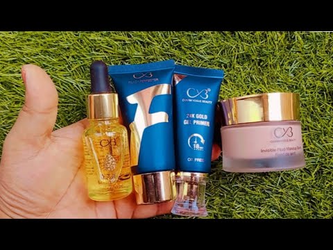 CVB Makeup products | Best Serum , Gel primer , foundation and peach ...