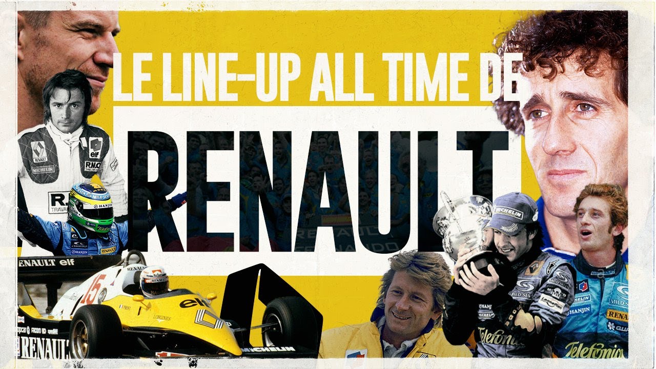 RENAULT - Line-up all time [8] - YouTube