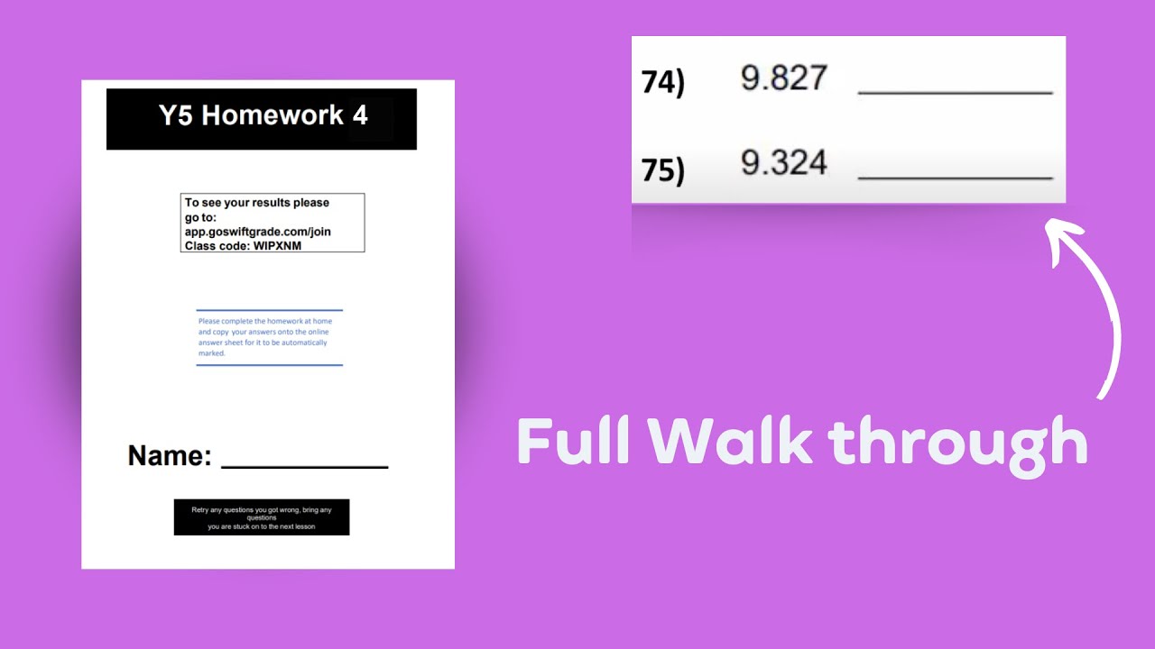 Year 5 Homework 4 - Full Walkthrough - YouTube