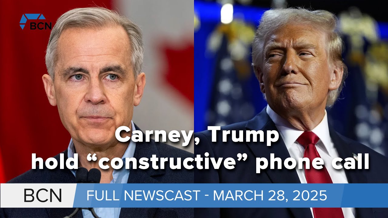 Carney and Trump hold a phone call, 7.7 earthquake devastates South ...
