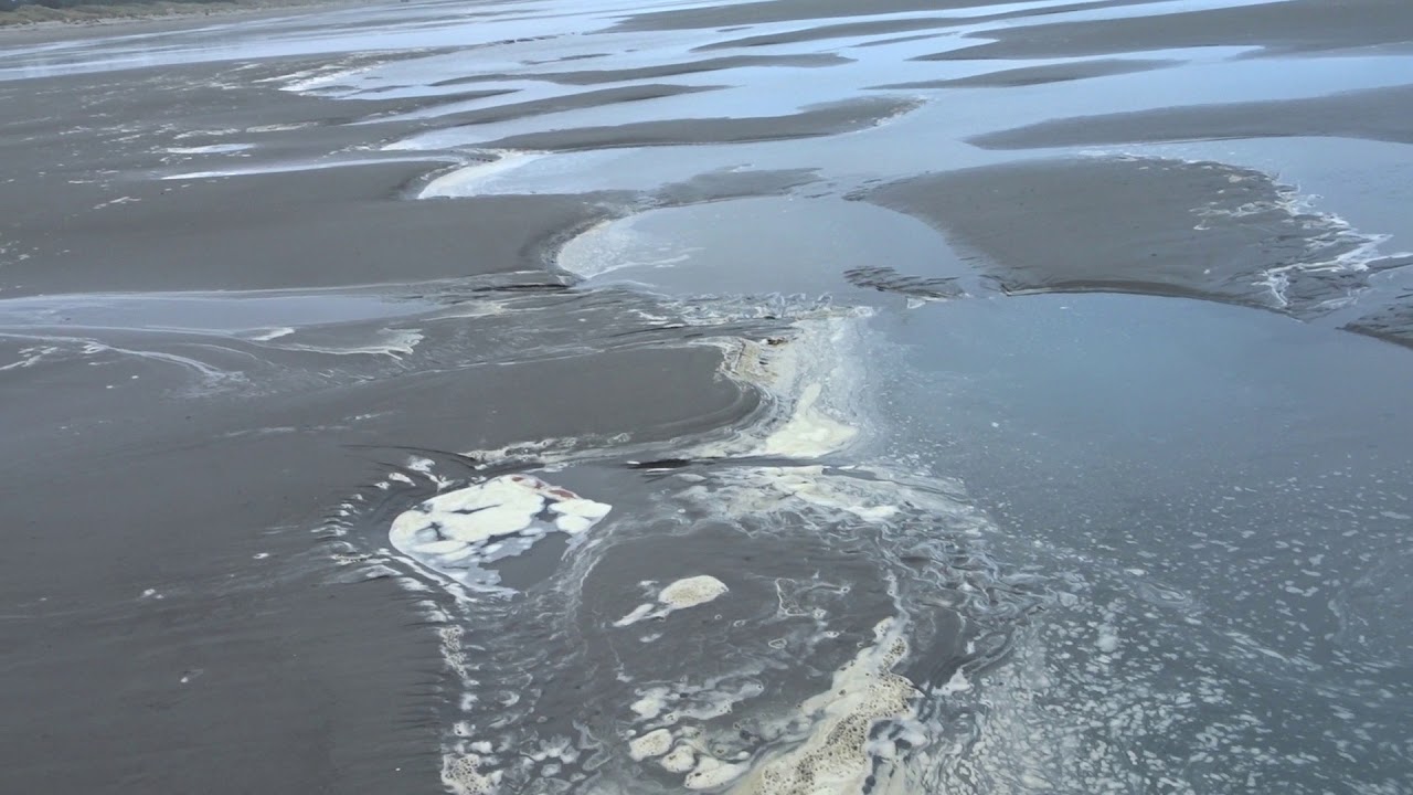5 Ocean Outfall Sludge Pines Beach - YouTube