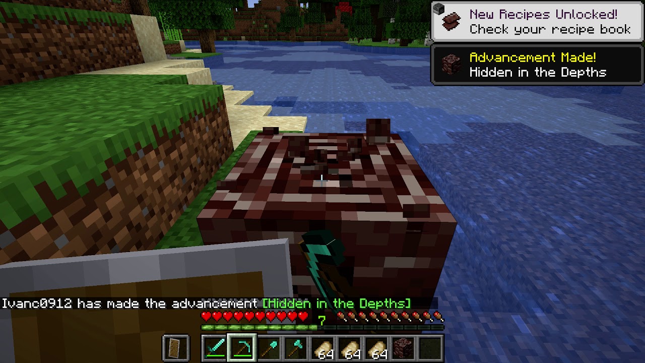 Netherite Tree in Minecraft!?!?!?? - YouTube