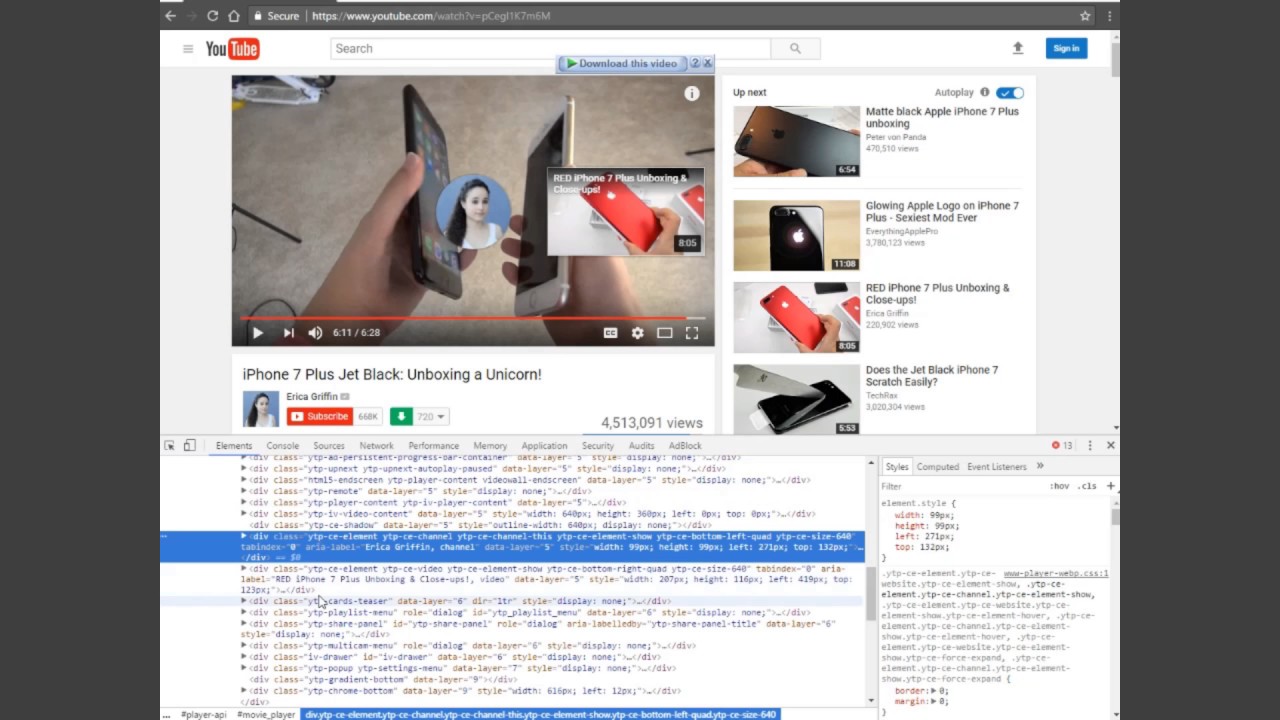 How to hide End Screen Card from YouTube? - YouTube