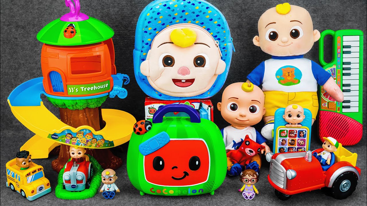 [81 min video] COCOMELON Collection Unboxing - Satisfying Unboxing ...