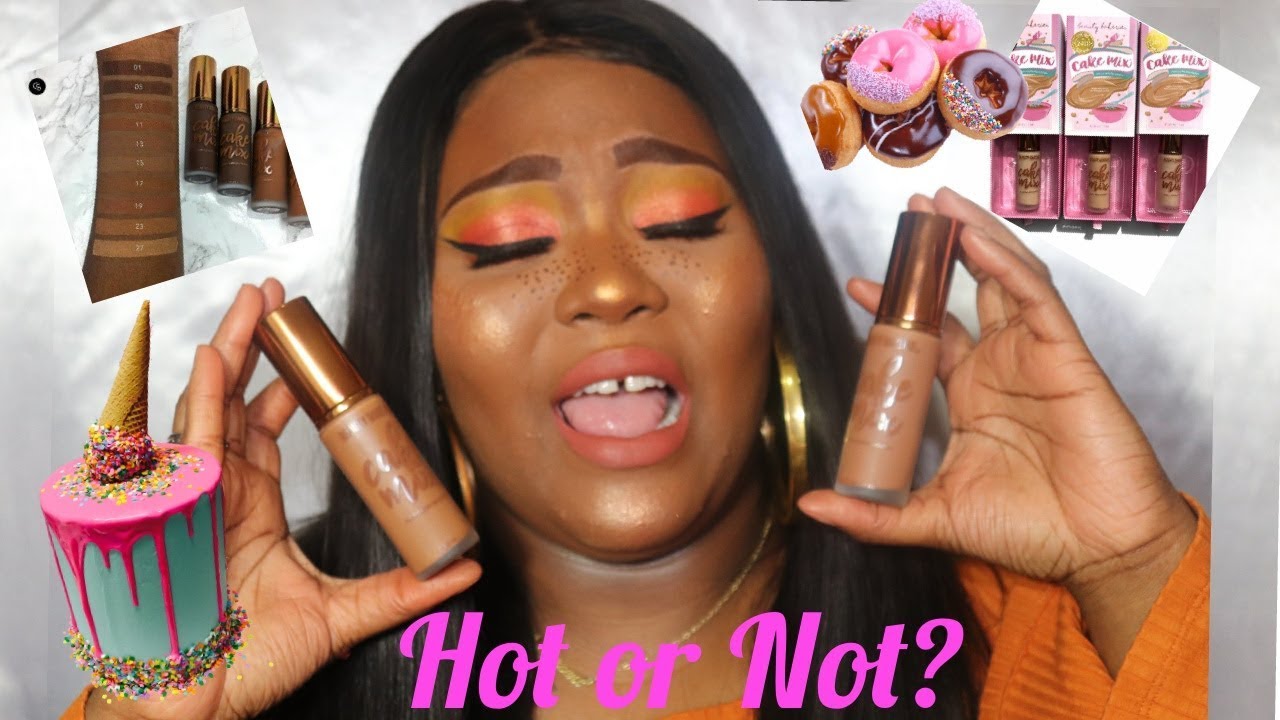 BEAUTY BAKERIE CAKE MIX FOUNDATION | Shades 21 & 27 - YouTube