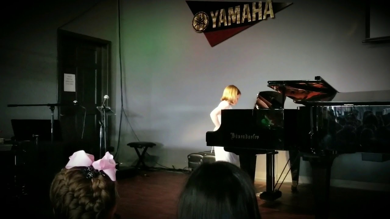 Delaney piano recital spring 2018 - YouTube