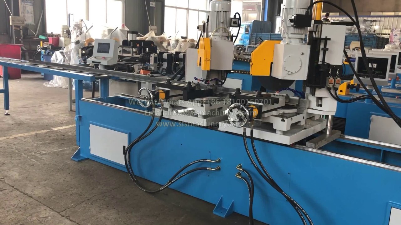 Double Head Angle Bar,Angle Iron Circular Sawing Machine, Pipe Cutting ...