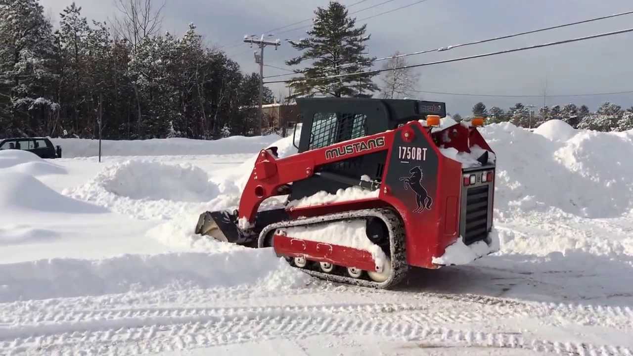 2012 Mustang 1750RT Track Loader - YouTube