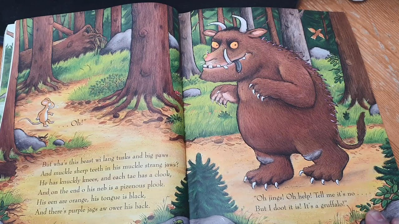 The Gruffalo In Scots - YouTube