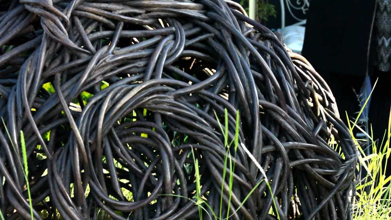 Rachel Carter's Bronze Sphere Sculpture at RHS Chelsea - YouTube