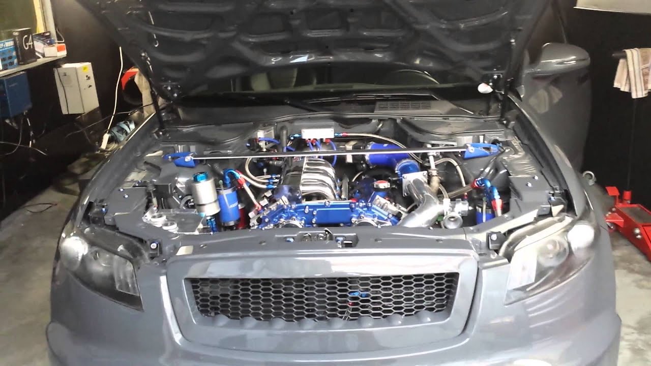 Dyno-Time INFINITI FX35 TURBO by J&R Cardesign Net - YouTube