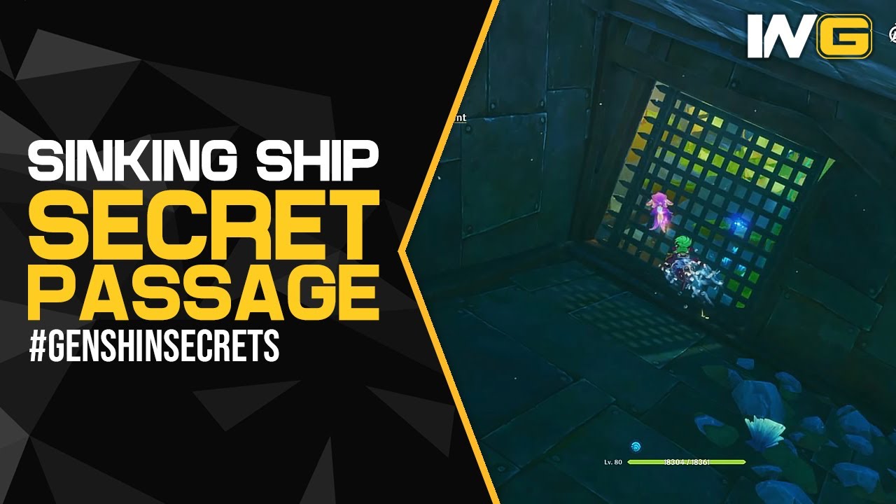 Fontaine: Sinking Boat Secret Passage - YouTube