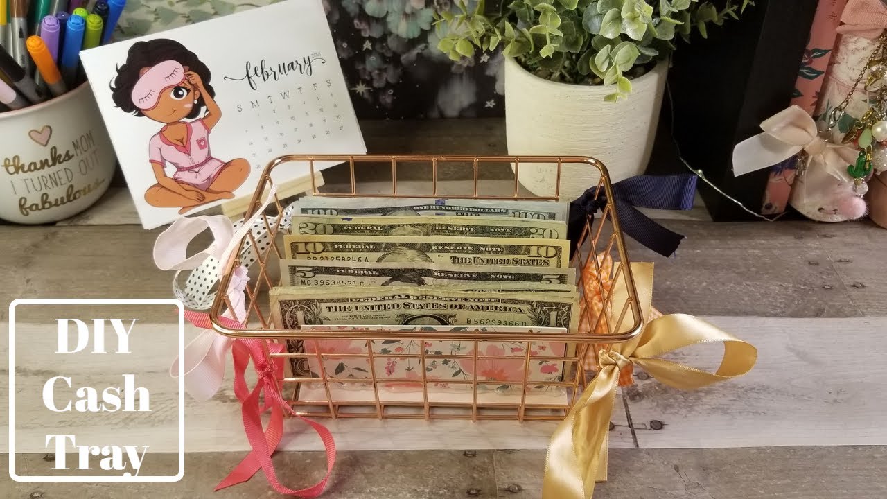 DIY Cash Tray - YouTube