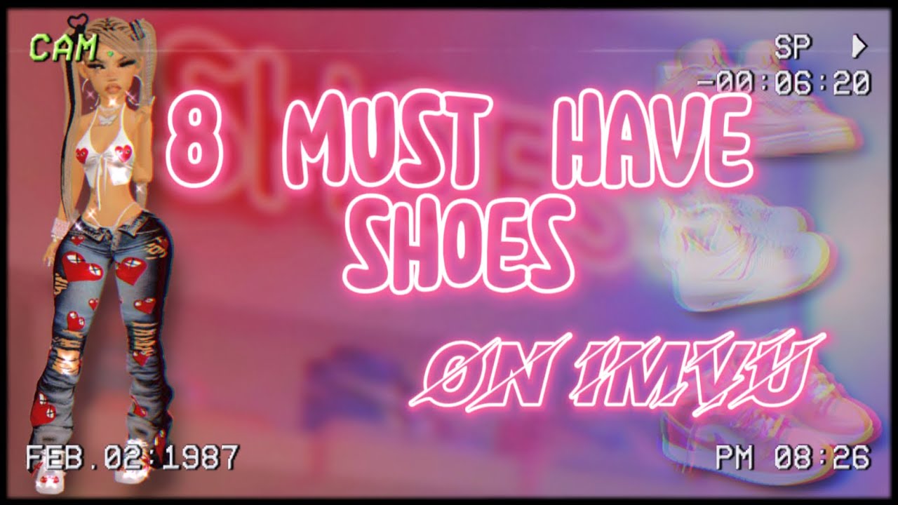8 MUST HAVE SHOES ON IMVU🔥👟🖤 (female edition) - YouTube
