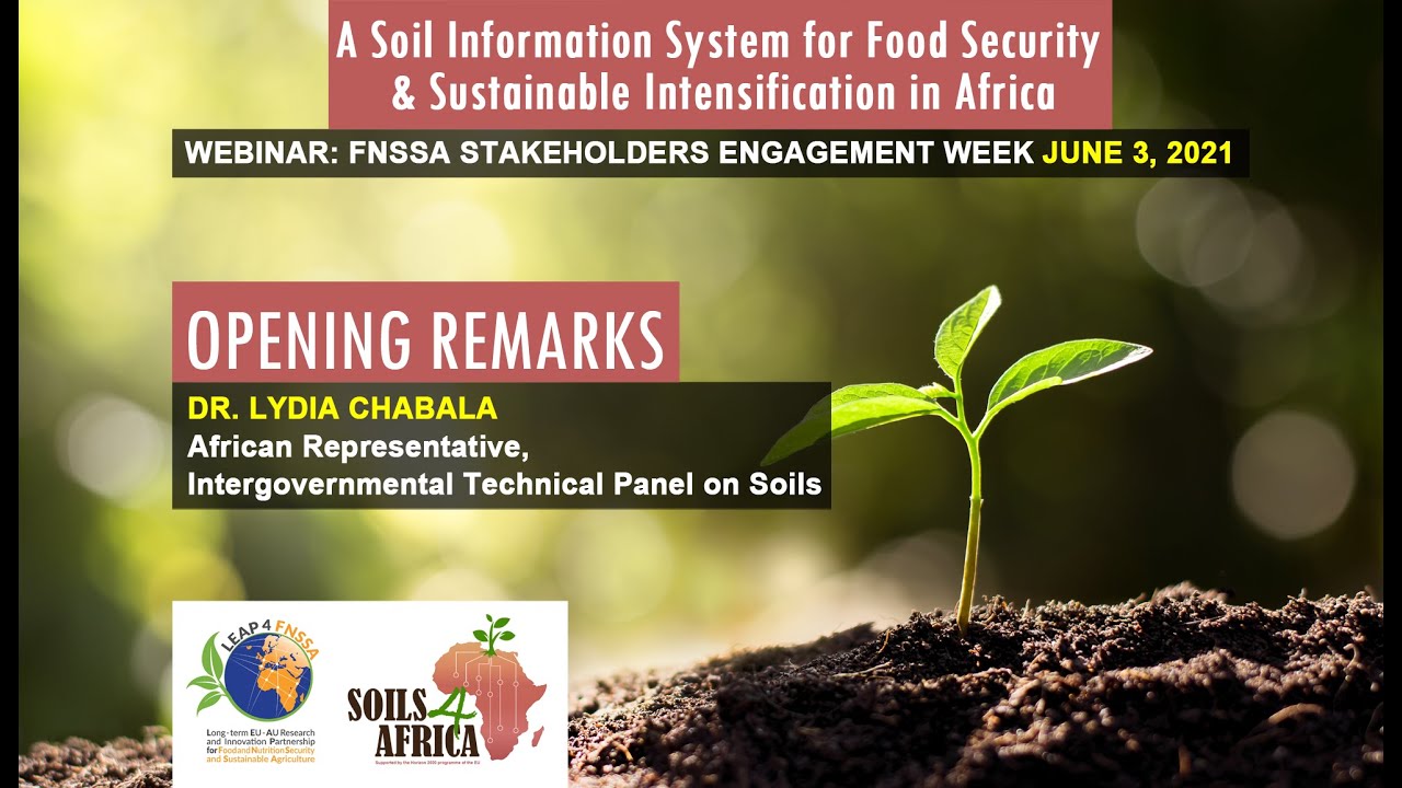 Dr Lydia Chabala: A Soil Info System for Food Security and Sustainable ...