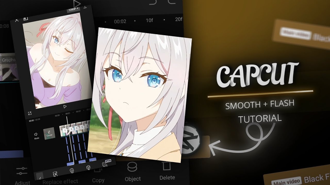 CapCut Smooth Flash Blur Transition Tutorial | CapCut Tutorial - YouTube