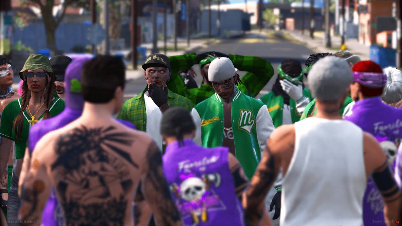 STREET GANG #GSF #MUNGIKIFAMILIES #fiveroleplay - YouTube