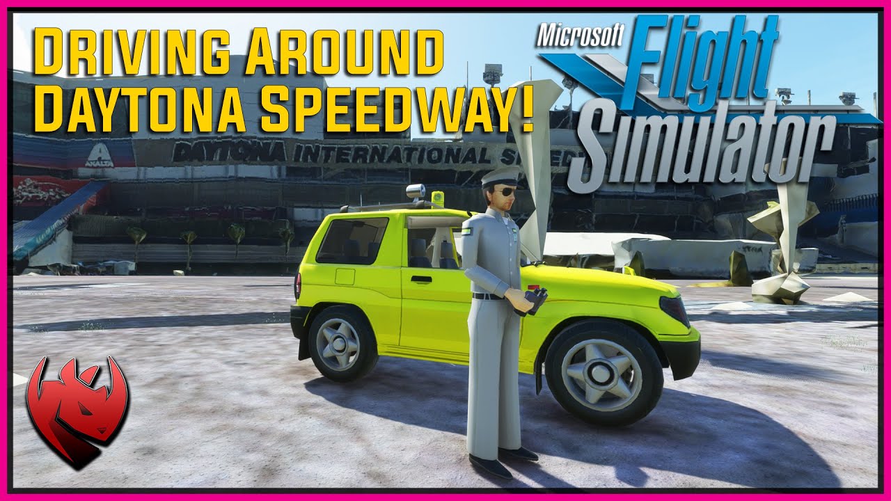 MSFS 2020 Car Mod - Can We Do A Lap Of Daytona International Speedway ...