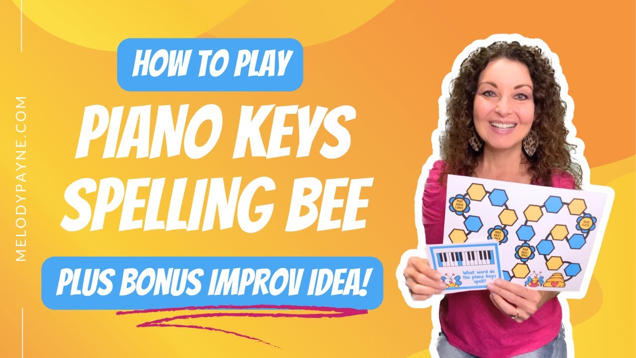 How to Review White Piano Keys Fast in Beginning Piano Lessons with the ...