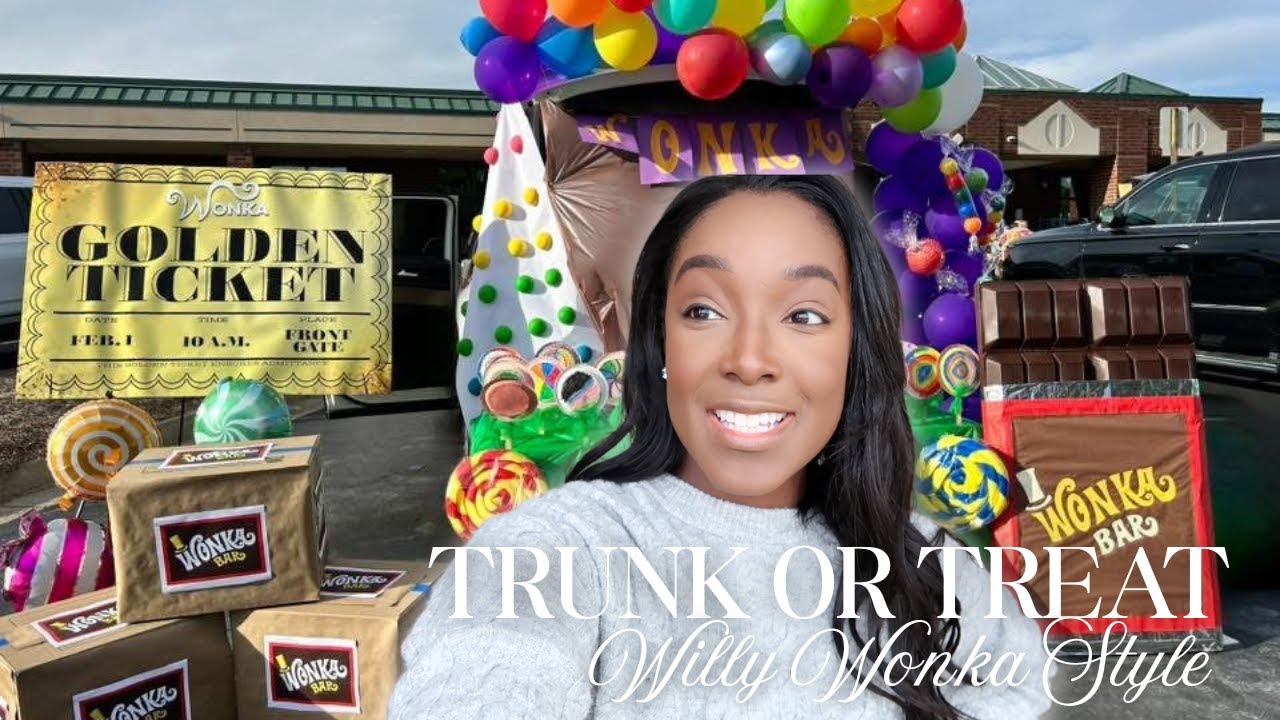 *NEW* WEEKLY VLOG: DIY Willy Wonka Trunk or Treat | Krista Bowman Ruth ...