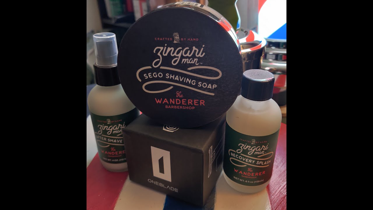 The One Blade Core razor with Zingari Man The Wanderer soap set - YouTube