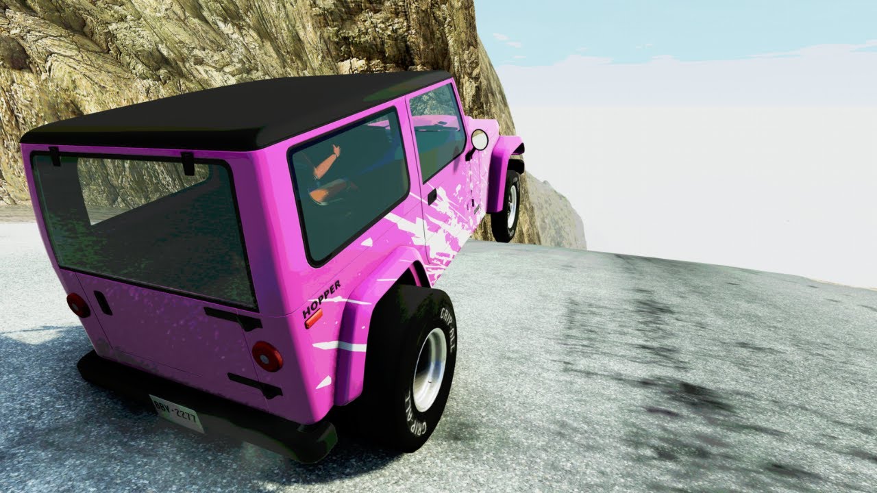 BeamNG Drive Fast Cars VS Speedbumps | Cars Test Dummy - YouTube