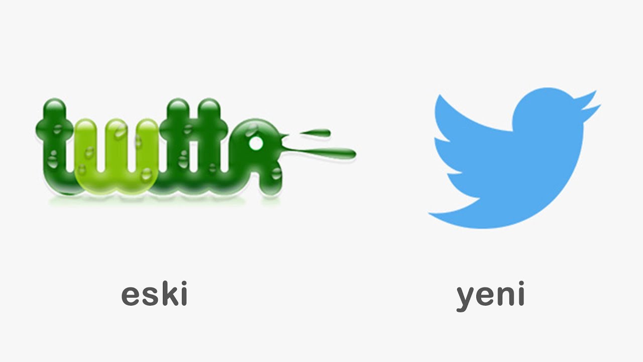 Popüler Logoların Eski ve Yeni Halleri - YouTube