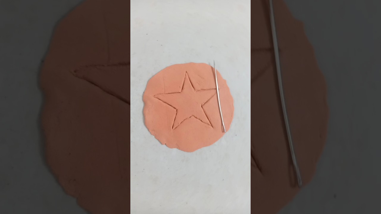 Star dalgona🌟🌟🌟🌟 #squidgame #clay#shorts - YouTube