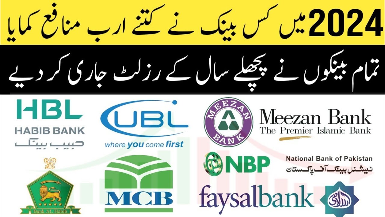 Pakistani Banks’ Profit Growth in 2024 | Complete Analysis | Record ...