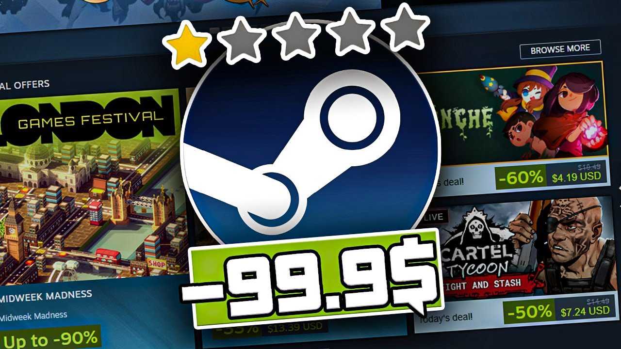 I LOST $100 on BAD Steam Games! - YouTube