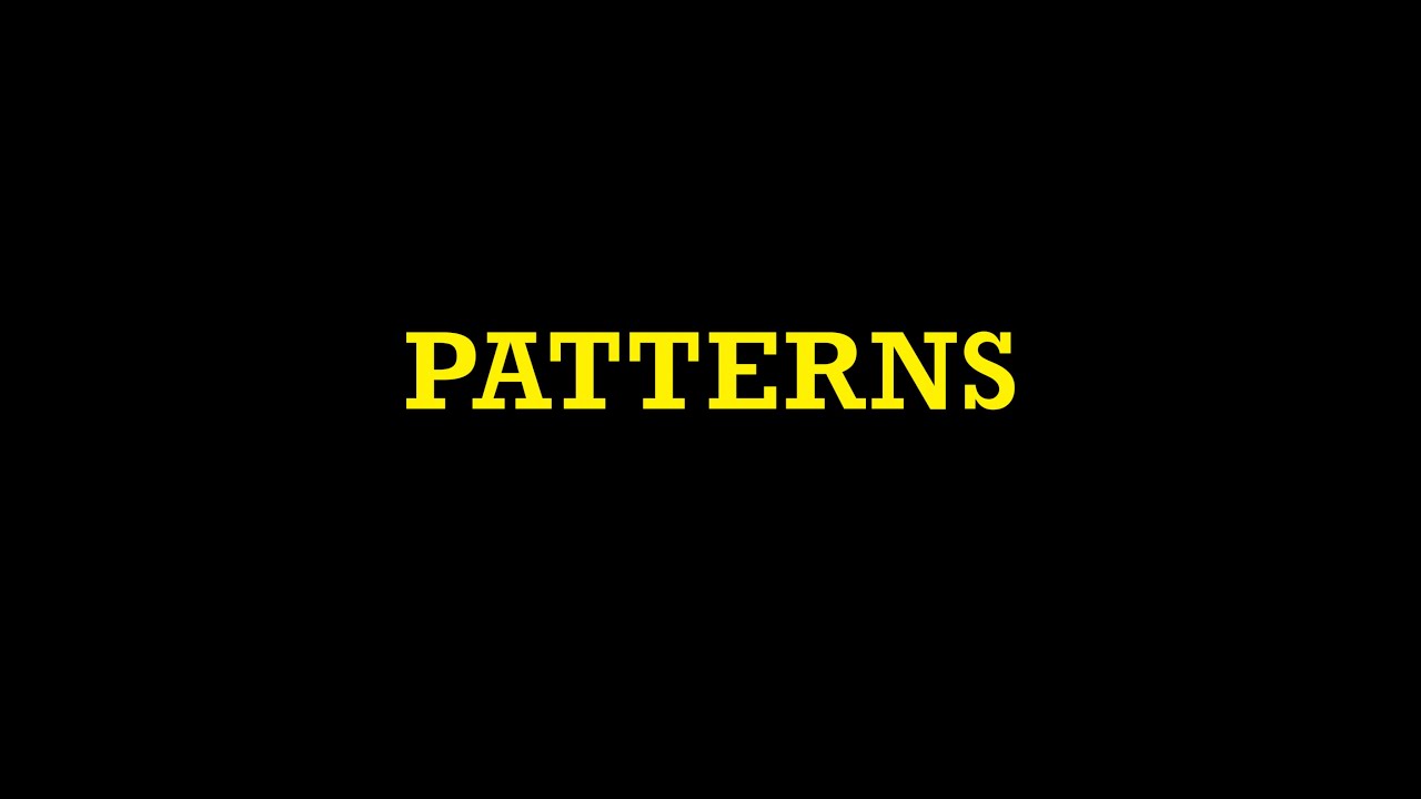 Patterns - Season One Trailer - YouTube