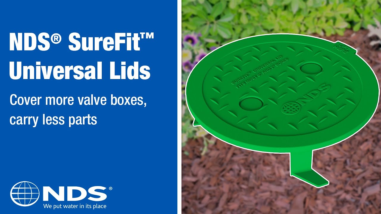 NEW - Universal Valve Box Lids. Cover More Boxes, Carry Less Parts ...