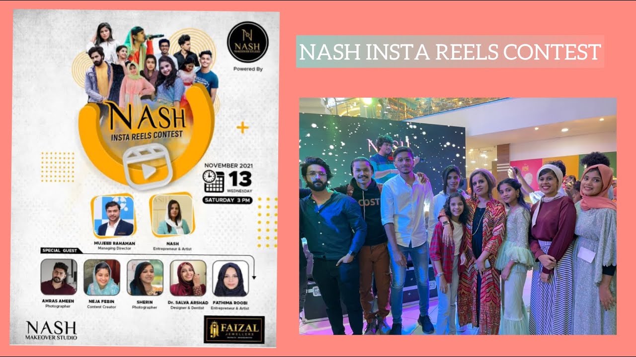 NASH INSTA REELS CONTEST | RIZLY ABDUL NAJAFEBIN NIMNA FATHOOMI NORAH ...