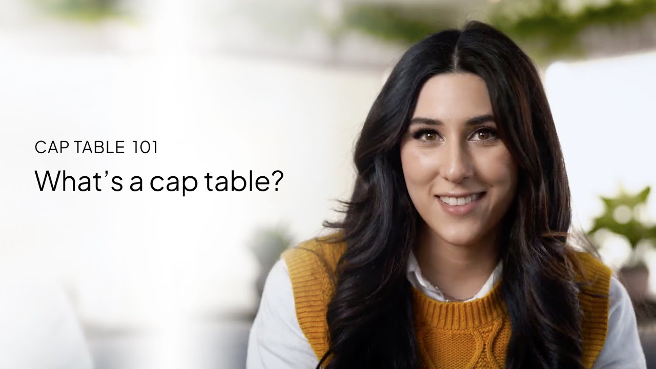 Startup school | What's a cap table? (from Cap Table 101) - YouTube