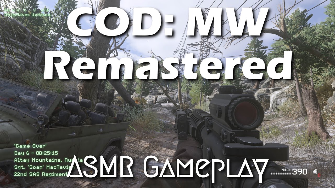 ASMR Gaming | Let's Play COD: Modern Warfare Remastered (Finale) ️ ...