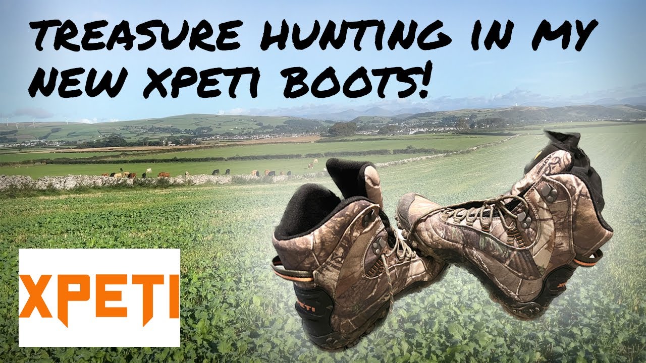NEW XPETI Boots whilst metal Detecting - These boots are made for ...