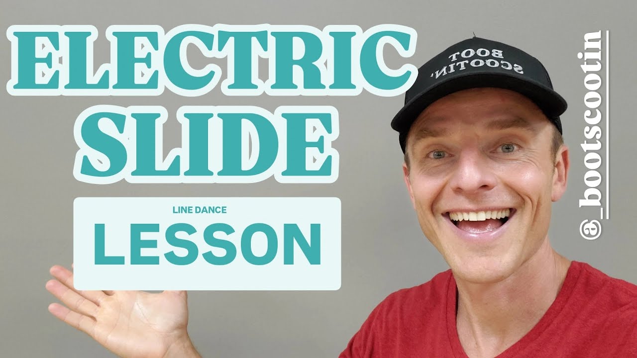 ELECTRIC SLIDE -- Line Dance LESSON - YouTube