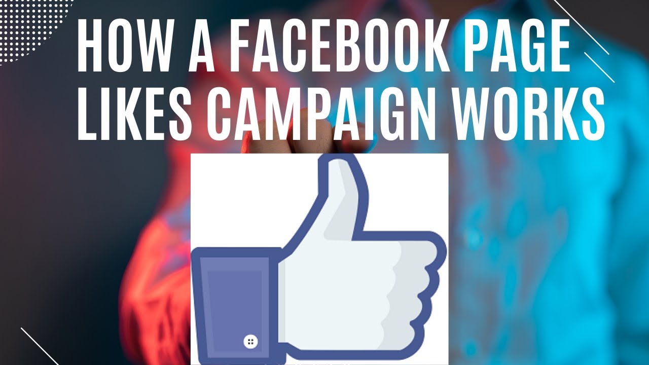 How A Facebook Page Likes Campaign Works - YouTube