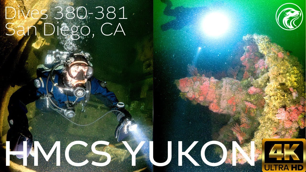 SCUBA How To Dive The HMCS Yukon - Marissa Dive Boat, San Diego, CA ...