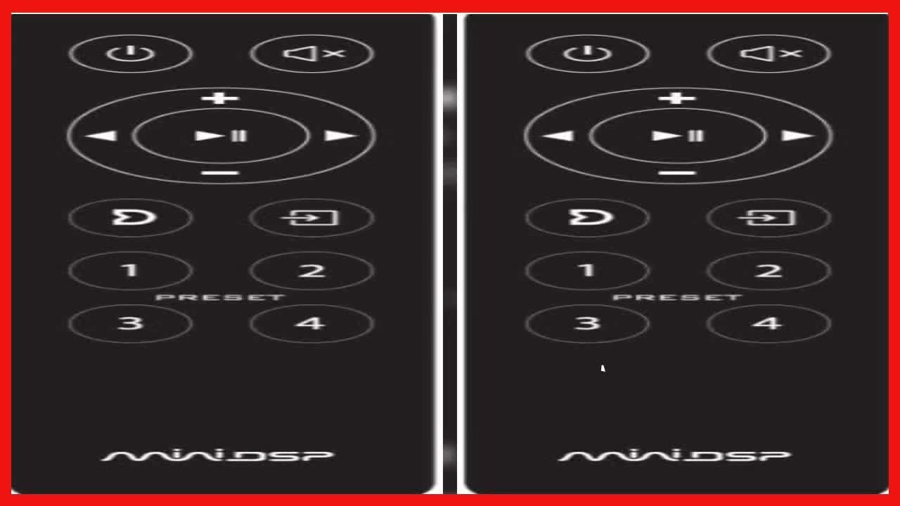 miniDSP IR Remote Control V2 - YouTube