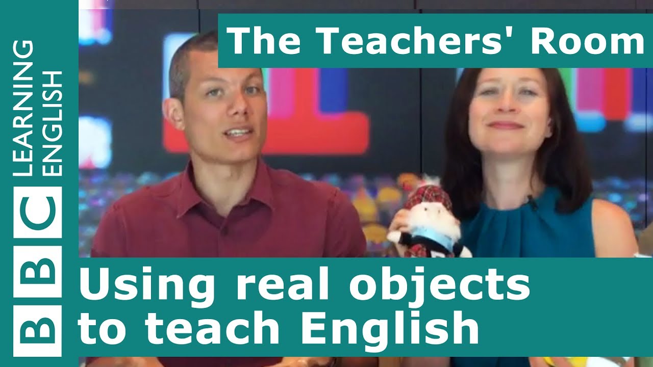 The Teachers' Room: Using real objects to teach English - YouTube