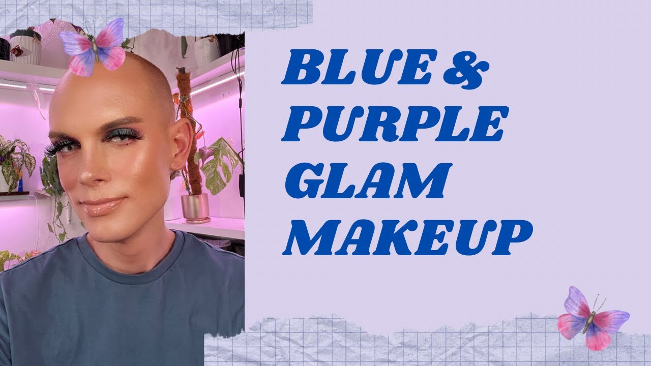 Blue & Purple Glam | Vanessa Voss | Brice Crowe - YouTube