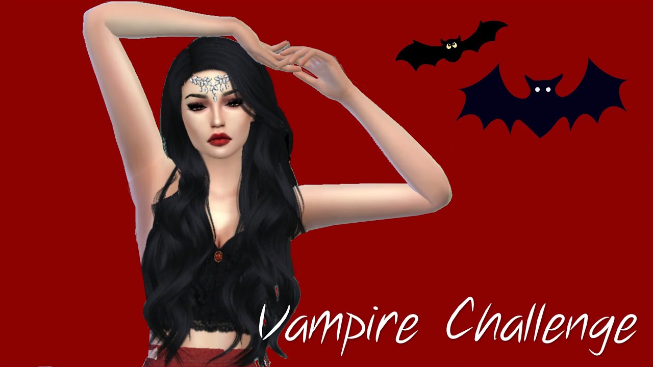 The Sims 4: Vampire CAS Challenge - YouTube