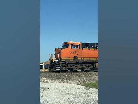 BNSF #6631 (Avondale, TX) - YouTube