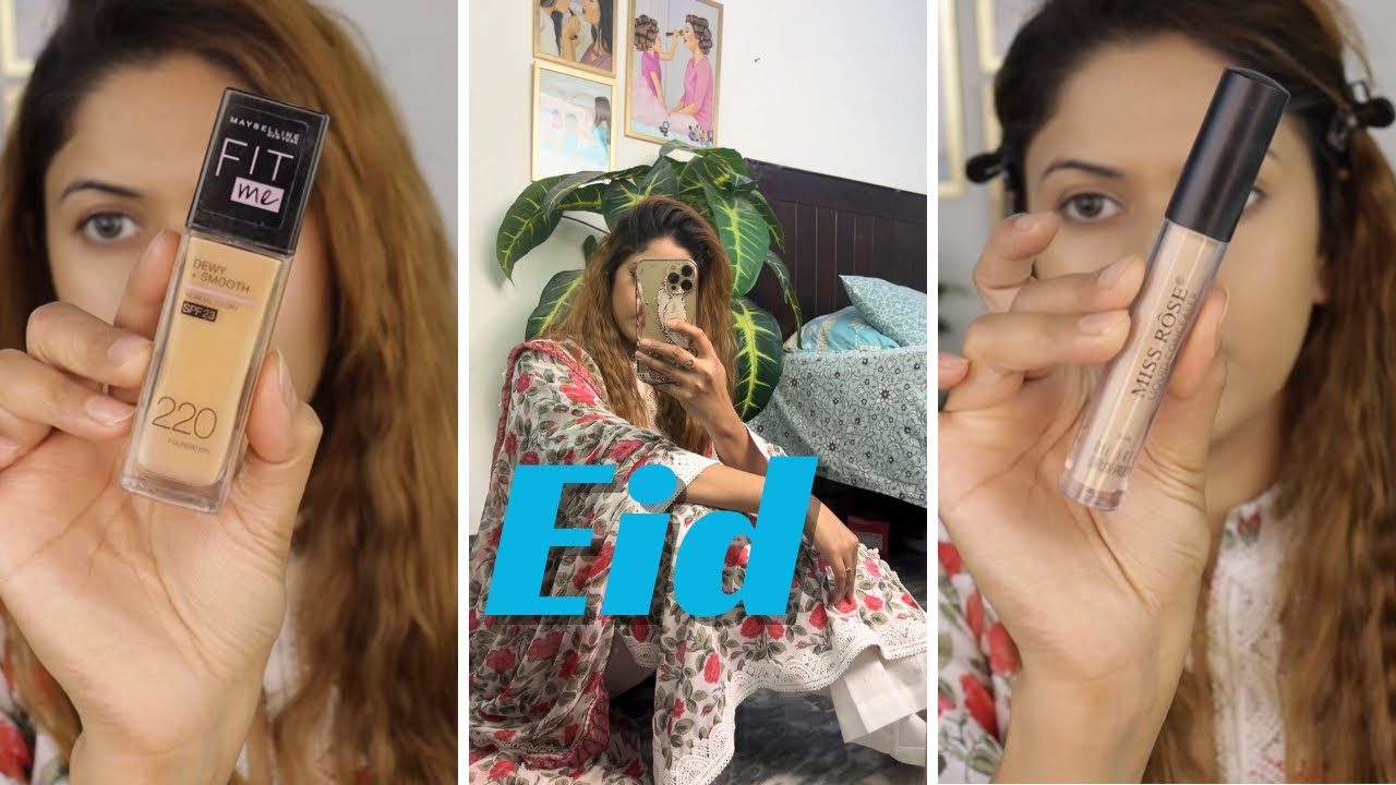 My Eid makeup Step By Step With Red lips And Outfit #eidmakeuptutorial #eid #eid2024 #eidmakeup ...
