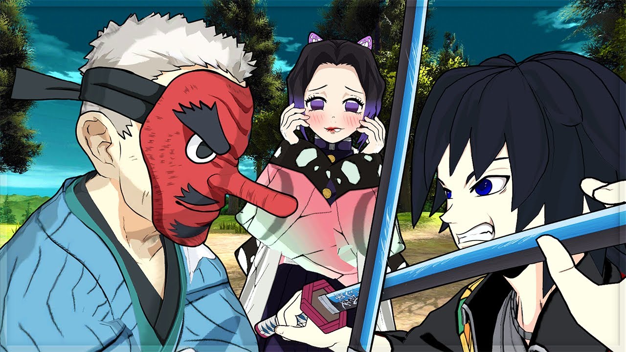 Giyuu fights for Shinobu (Demon Slayer VR) - YouTube